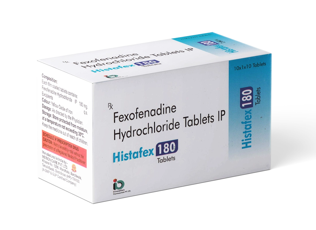 Histafex-180 - Invocation Pharmaceuticals Pvt Ltd.