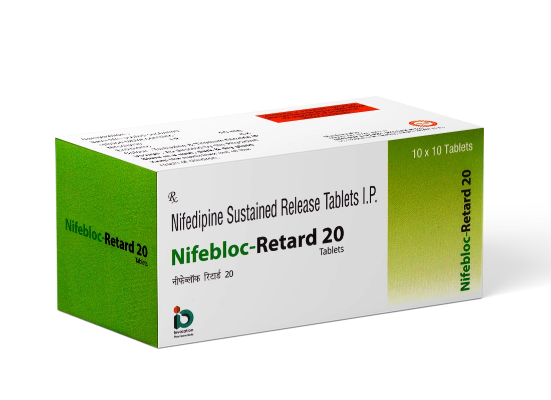 Nifebloc-Retard 20 - Invocation Pharmaceuticals Pvt Ltd.