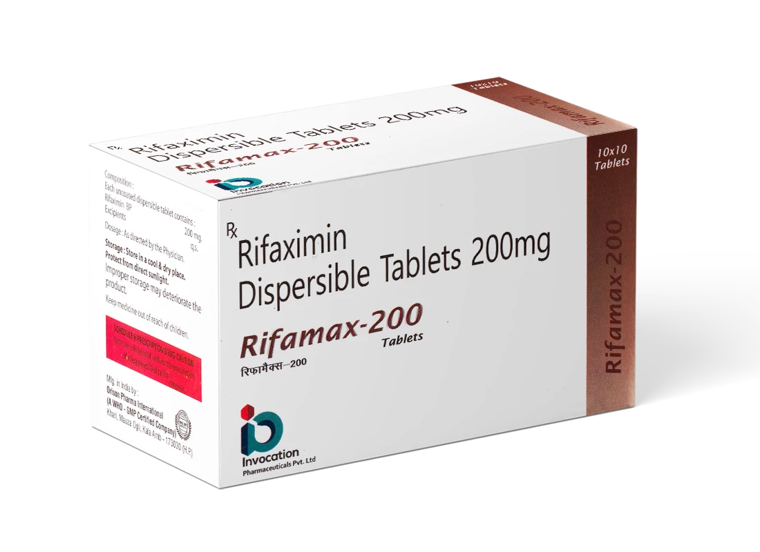 Rifamax-200 - Invocation Pharmaceuticals Pvt Ltd.